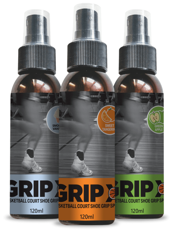 Shoe grip spray for indoor athletes - Grip X