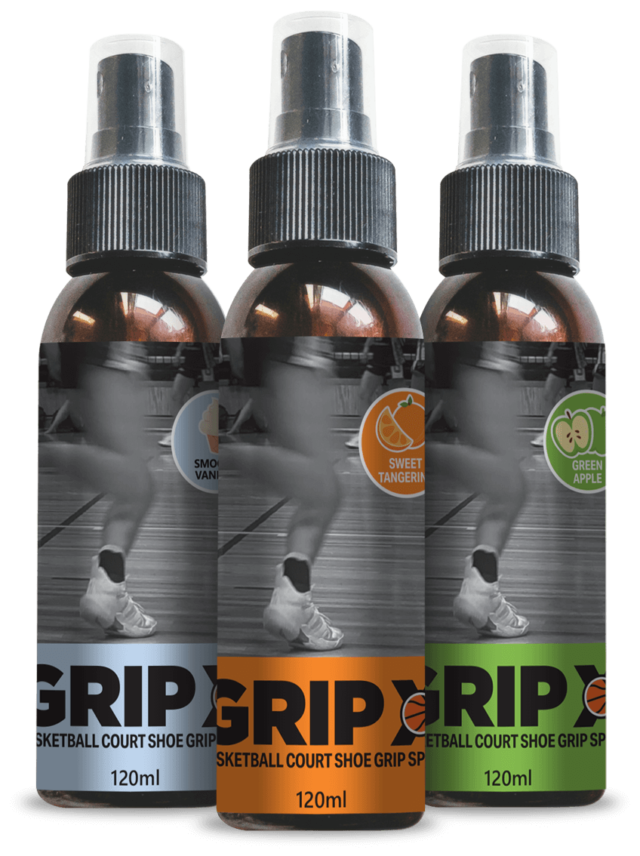 Shoe grip spray for indoor athletes - Grip X