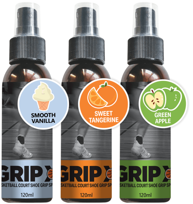 Shoe grip spray for indoor athletes - Grip X