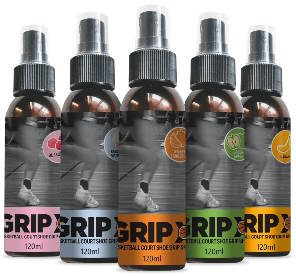 Shoe grip spray for indoor athletes - Grip X