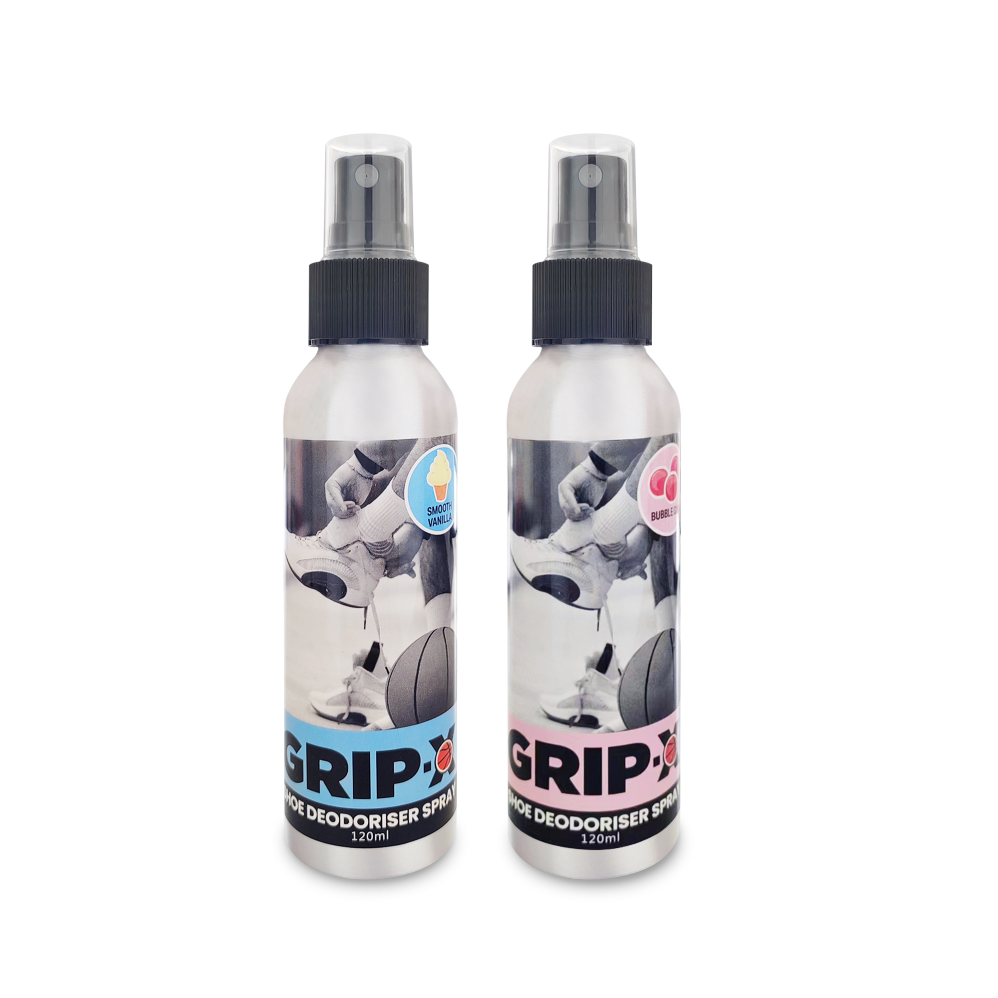 GRIP-X Shoe Deodoriser Spray - Twin pack - GRIP-X